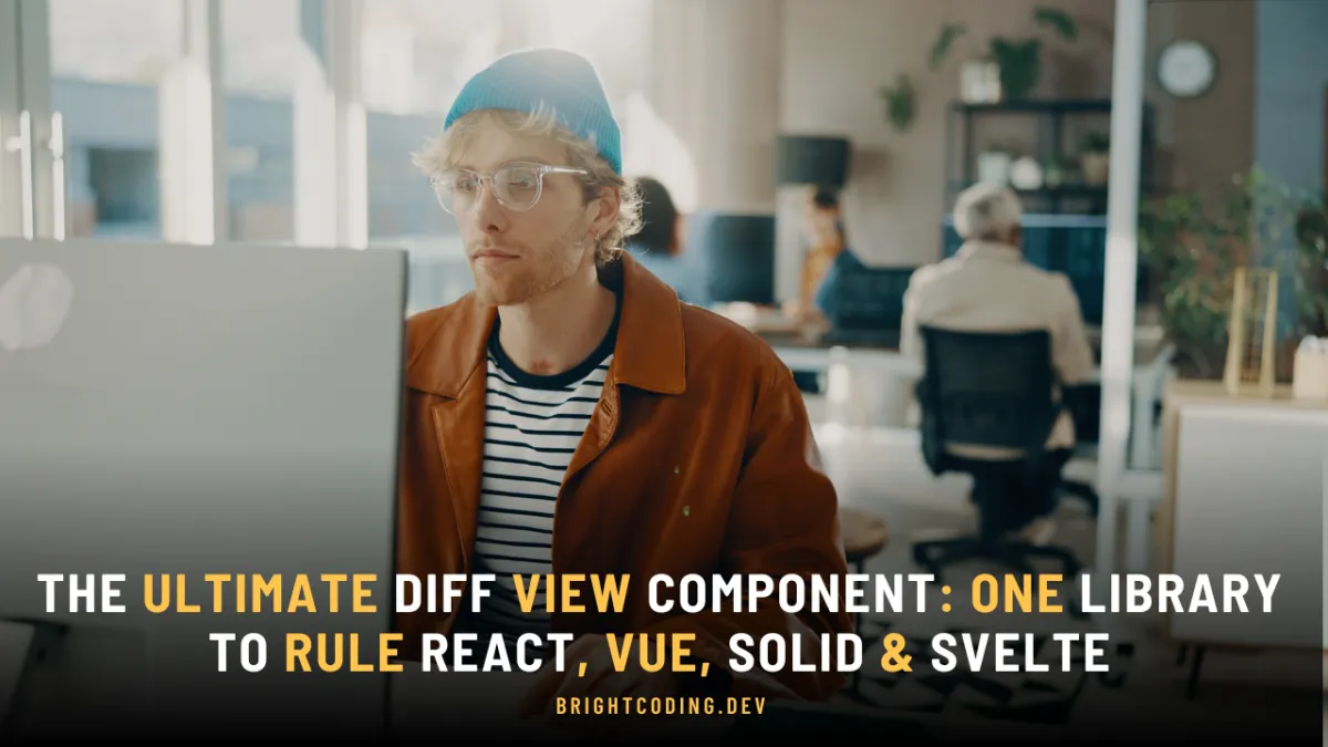 The Ultimate Diff View Component: One Library to Rule React, Vue, Solid ...